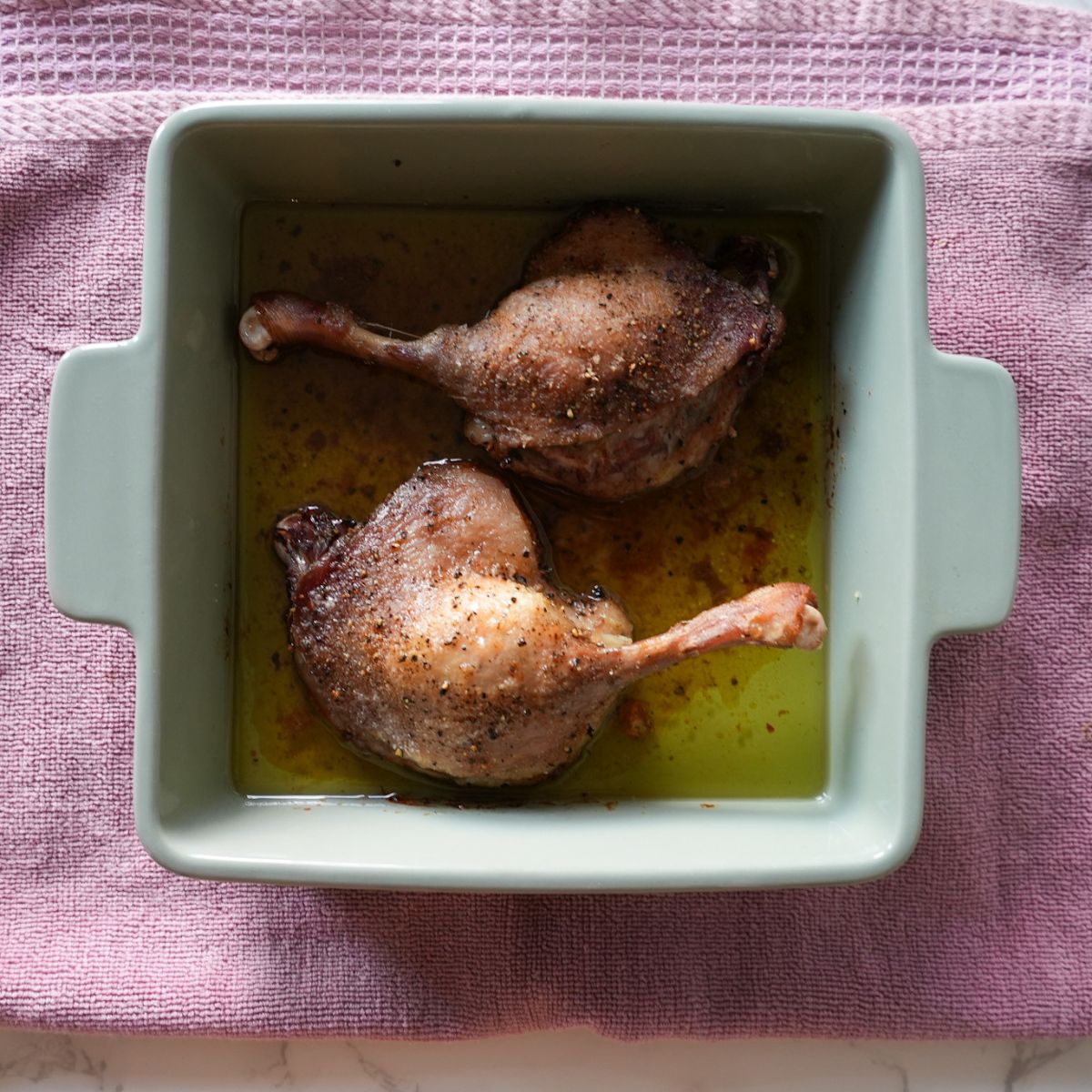 Roasted Duck Legs - There's Food at Home