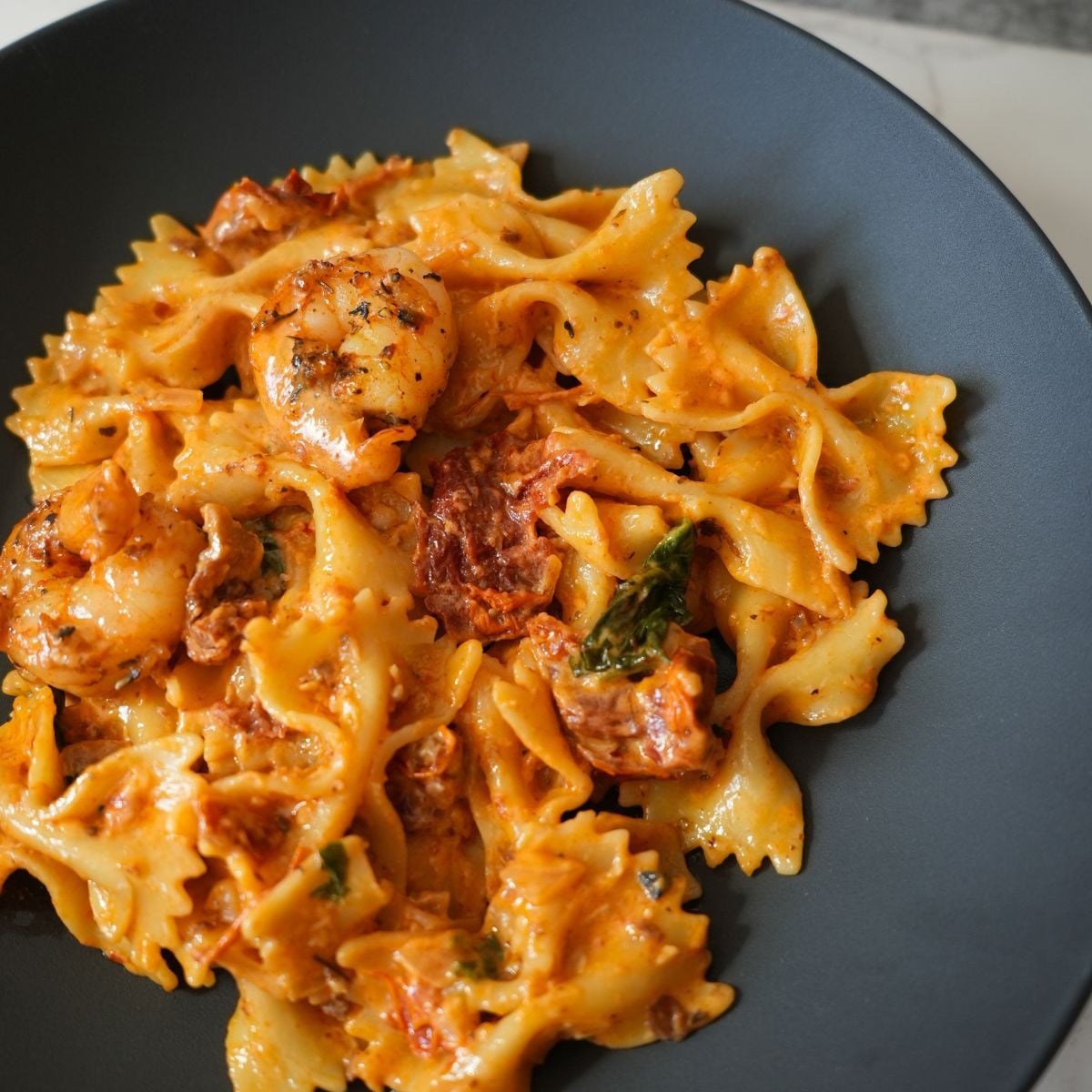 Creamy Sun Dried Tomato Pasta - There's Food at Home