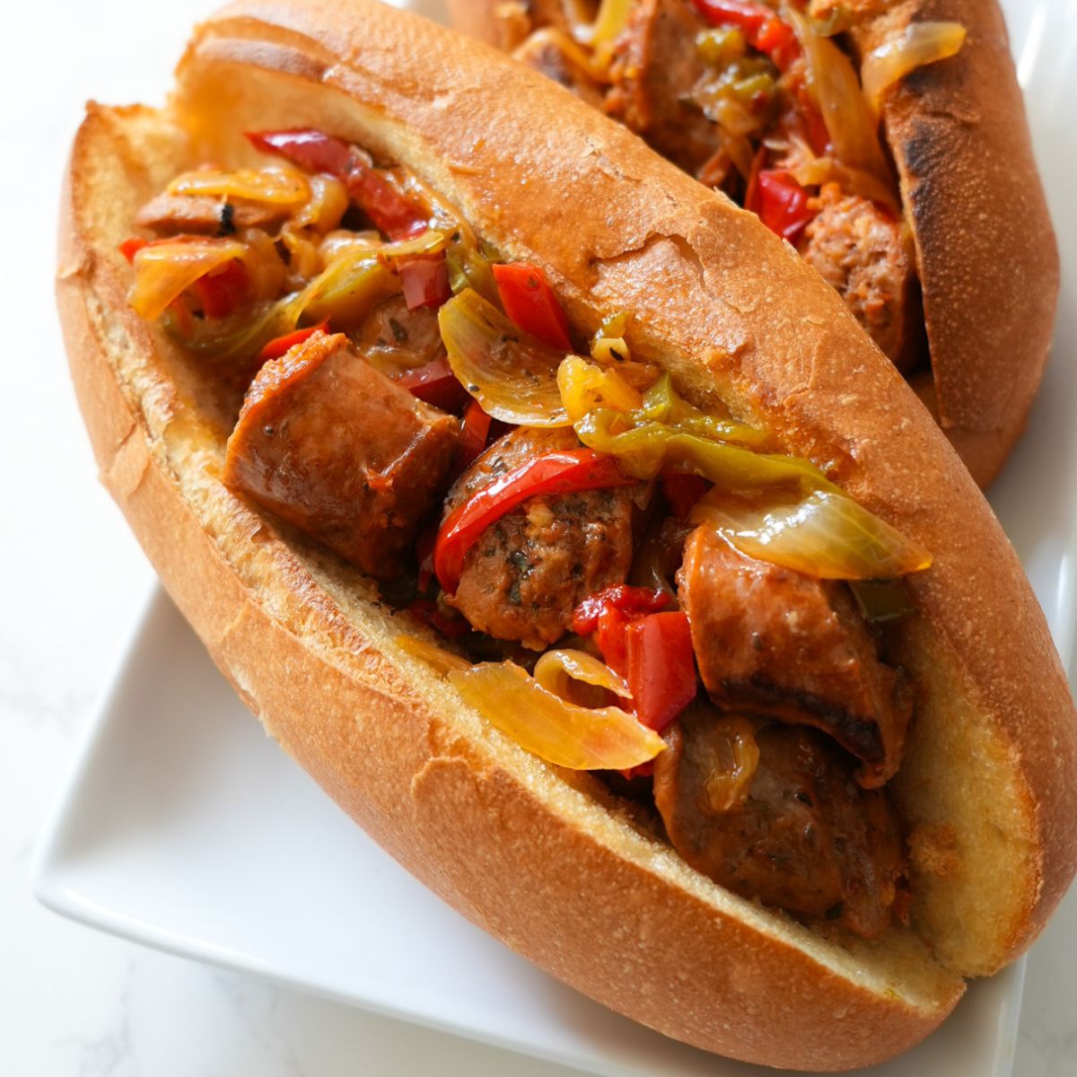 Italian Sausage and Peppers - There's Food at Home
