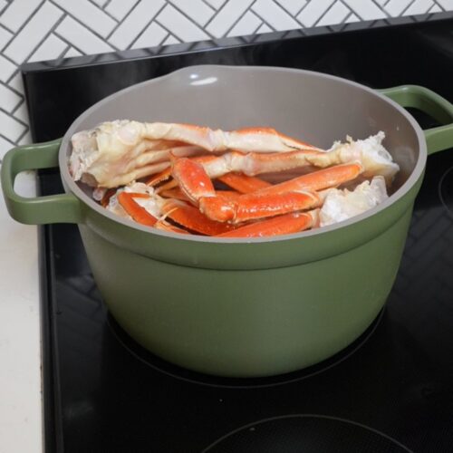Steamed Snow Crab Legs - There's Food at Home