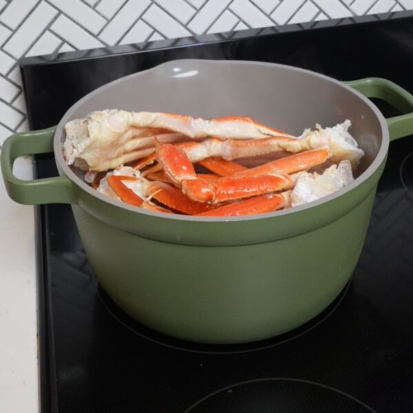 Steamed Snow Crab Legs - There's Food at Home