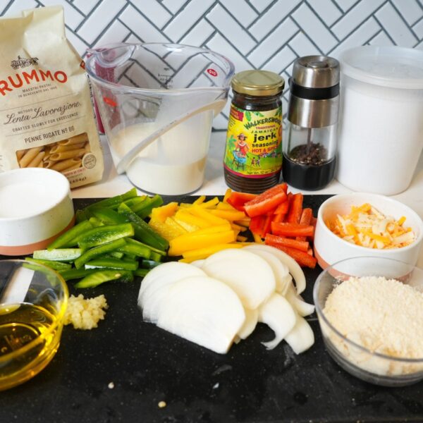 Rasta Pasta Recipe - There's Food at Home