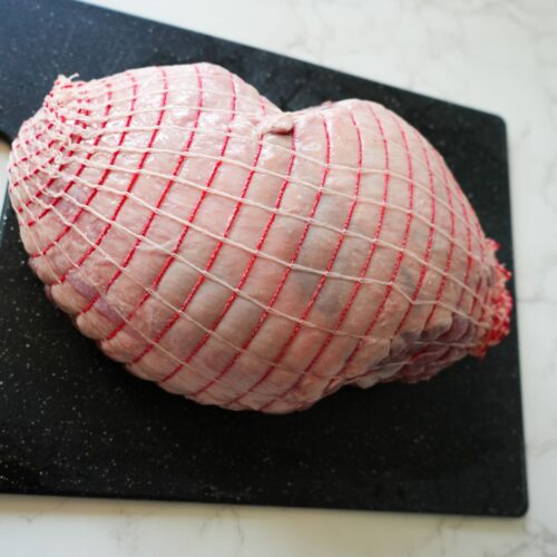 Roasted Boneless Leg of Lamb - There's Food at Home