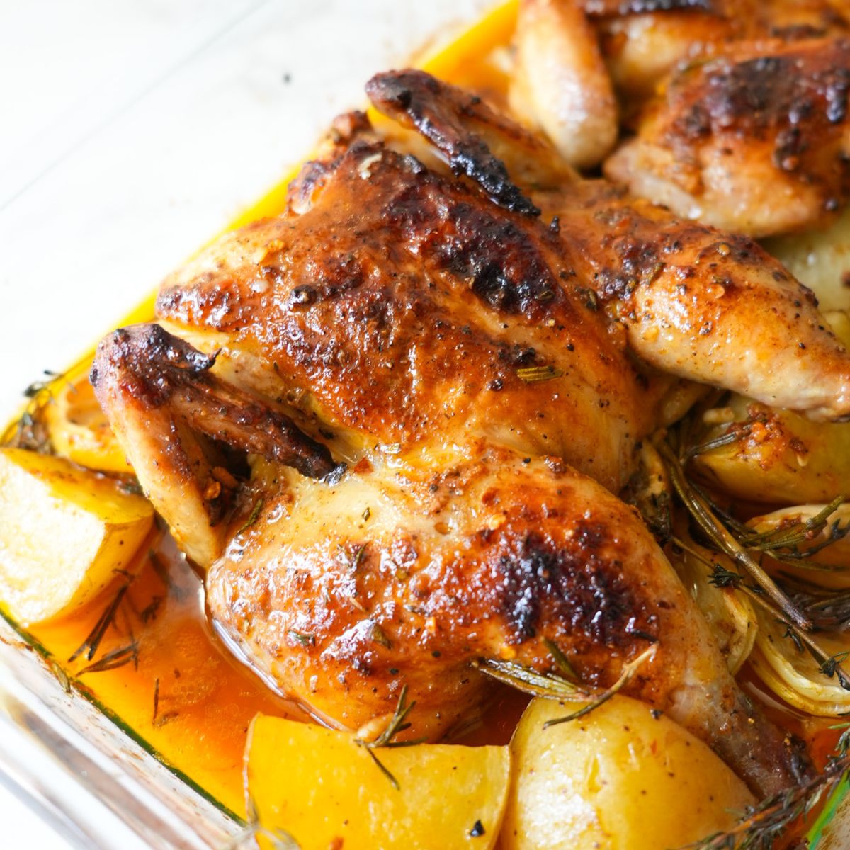 Roasted Cornish Hens - There's Food at Home