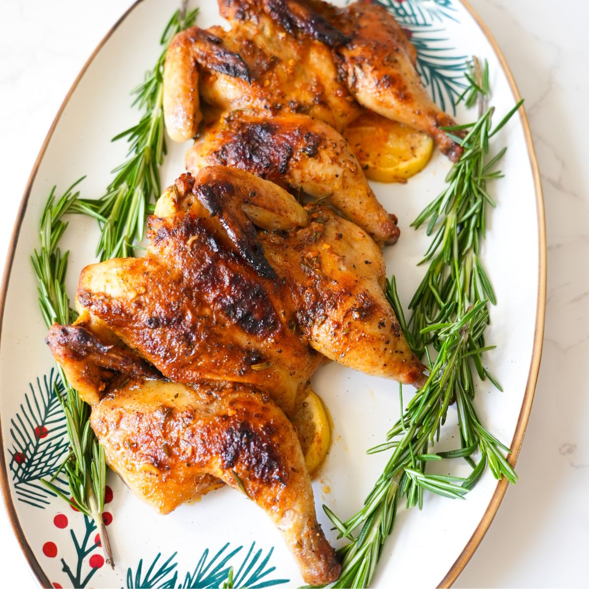 Roasted Cornish Hens - There's Food at Home