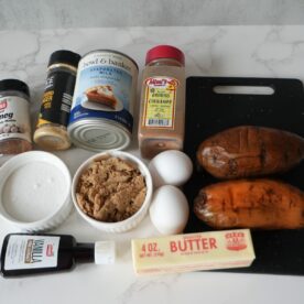 Southern Sweet Potato Pie - There's Food at Home