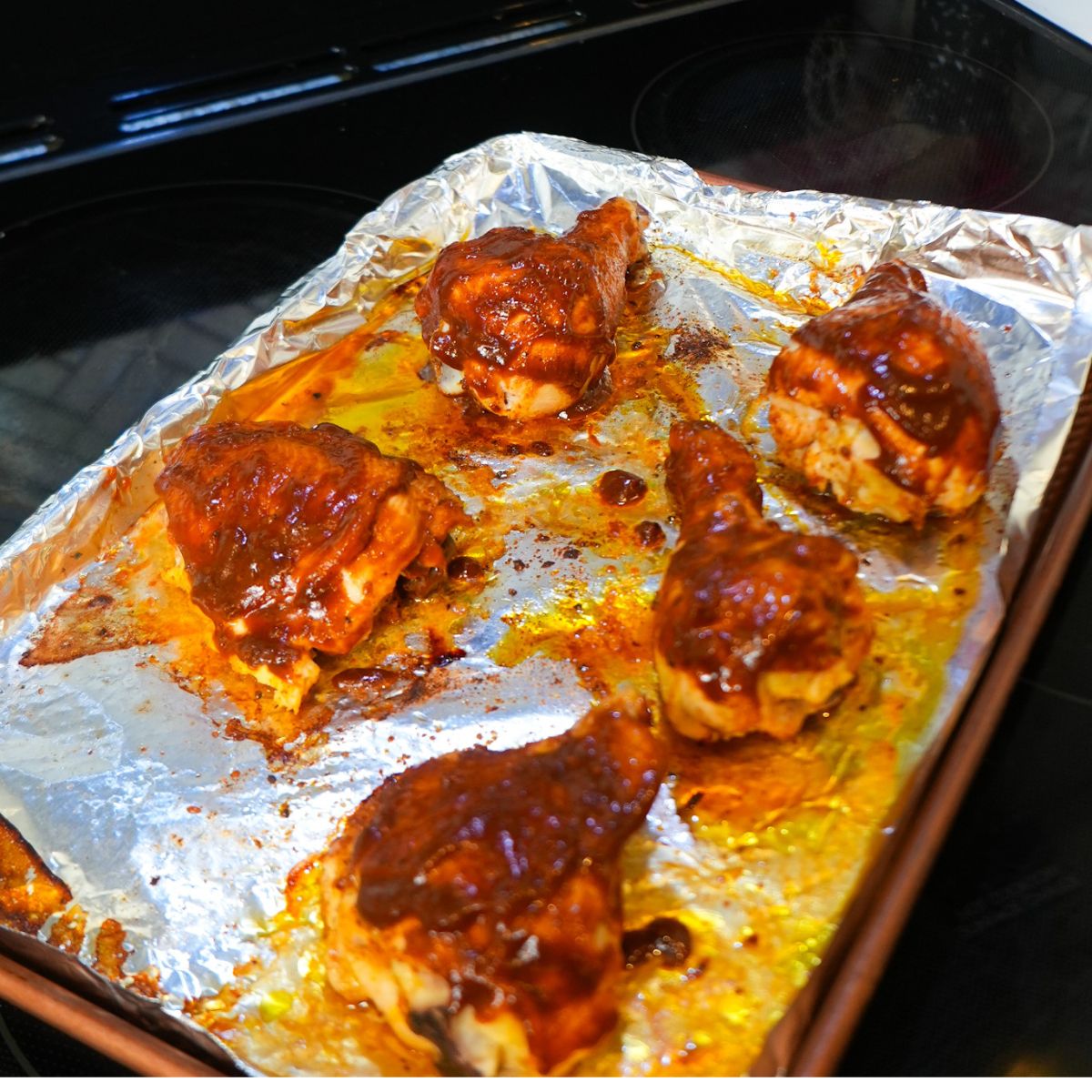Baked BBQ Chicken - There's Food at Home