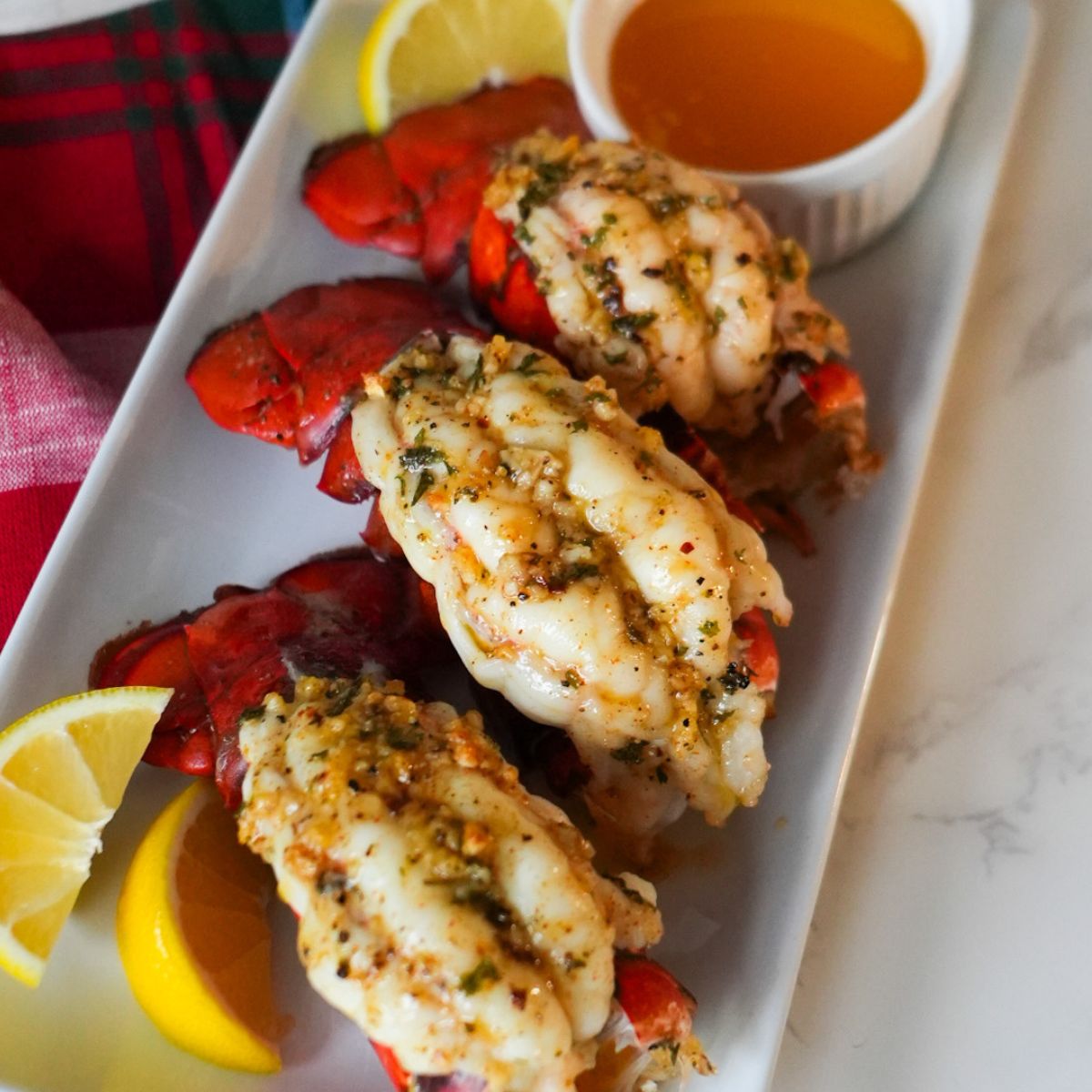 Baked Lobster Tails - There's Food at Home