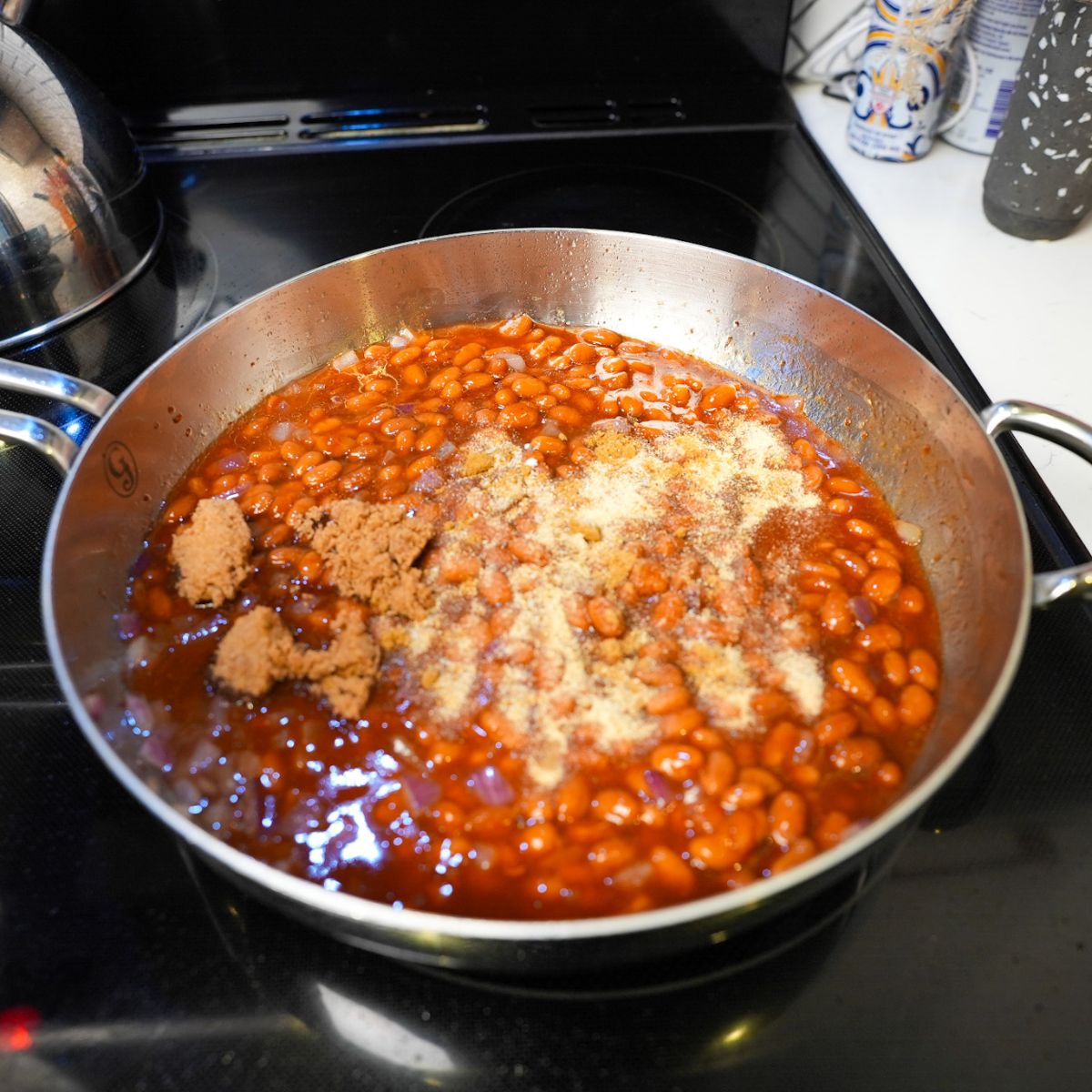 Easy Baked Beans Recipe (with Video) - There's Food at Home