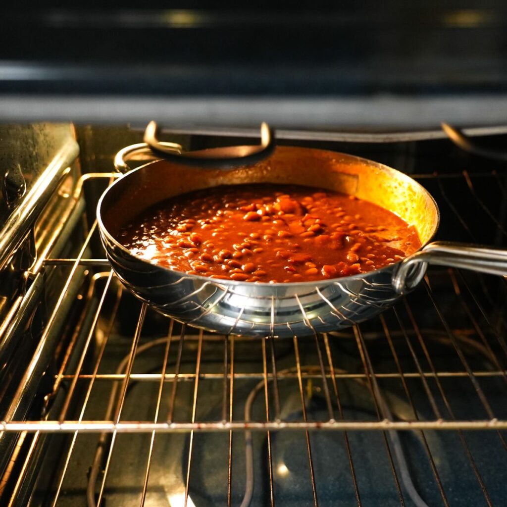 Easy Baked Beans Recipe (with Video) - There's Food at Home