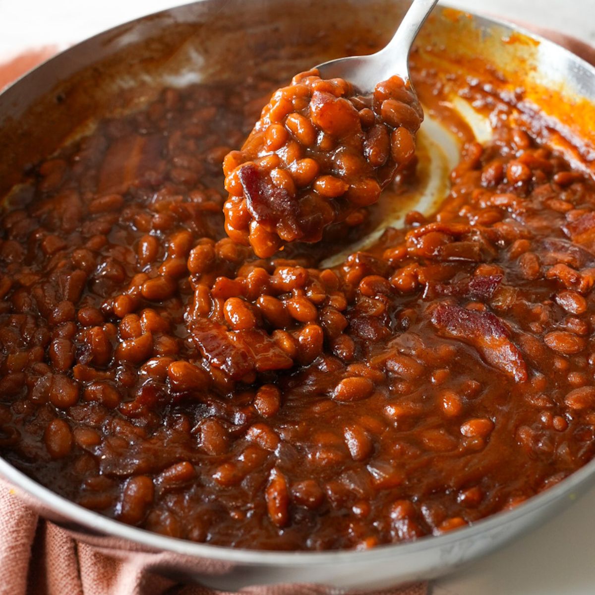 Easy Baked Beans Recipe (with Video) - There's Food at Home