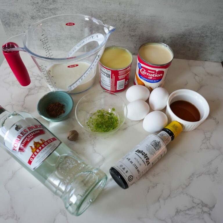 Ponche De Creme (Trinidad's Eggnog) - There's Food at Home